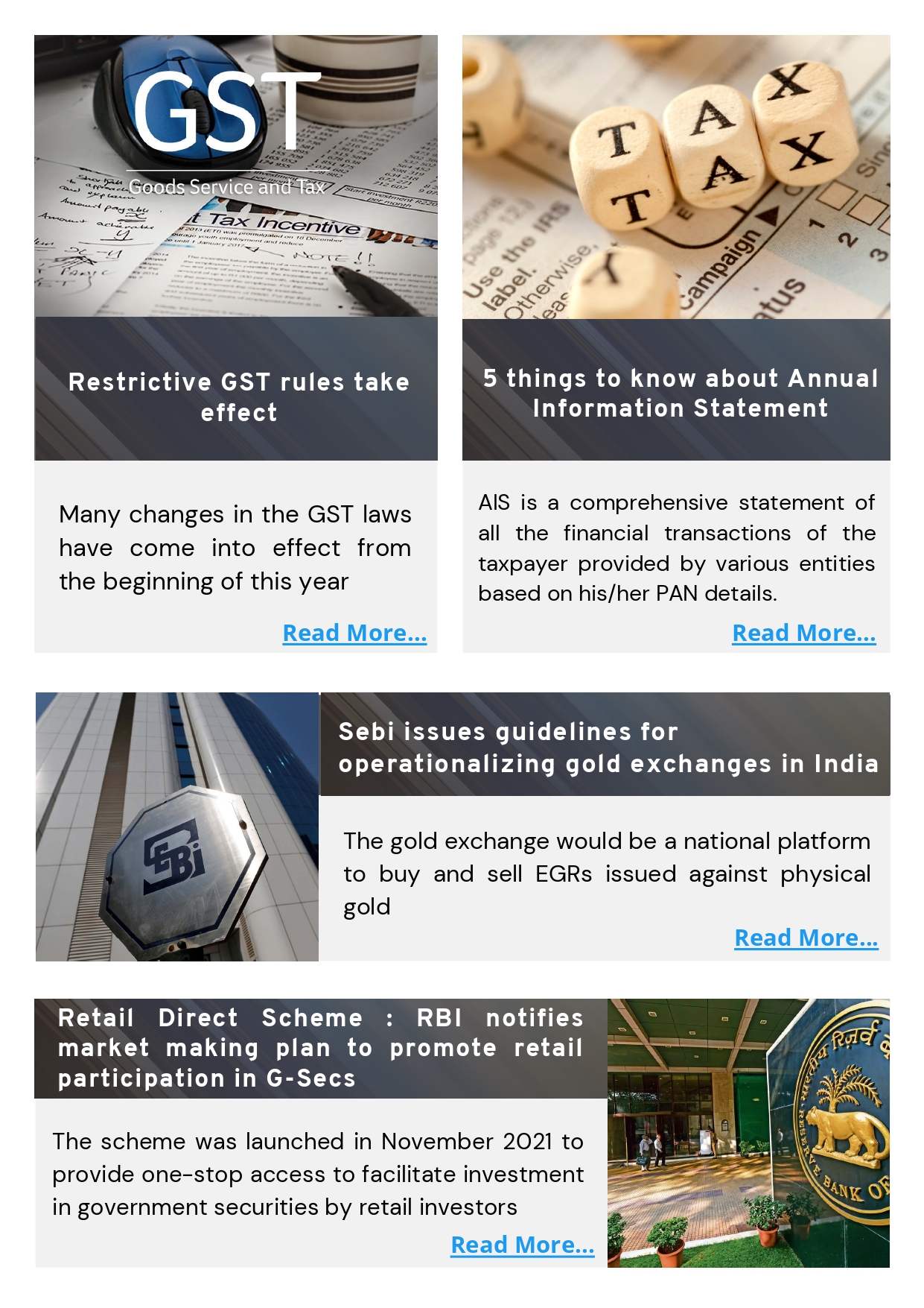 Communique Newsletter – Volume 1 – R V K S and Associates